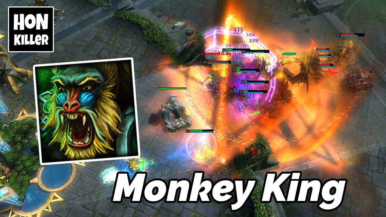 HoN Monkey King Gameplay - `Revolution_ - 25 Kills - YouTube