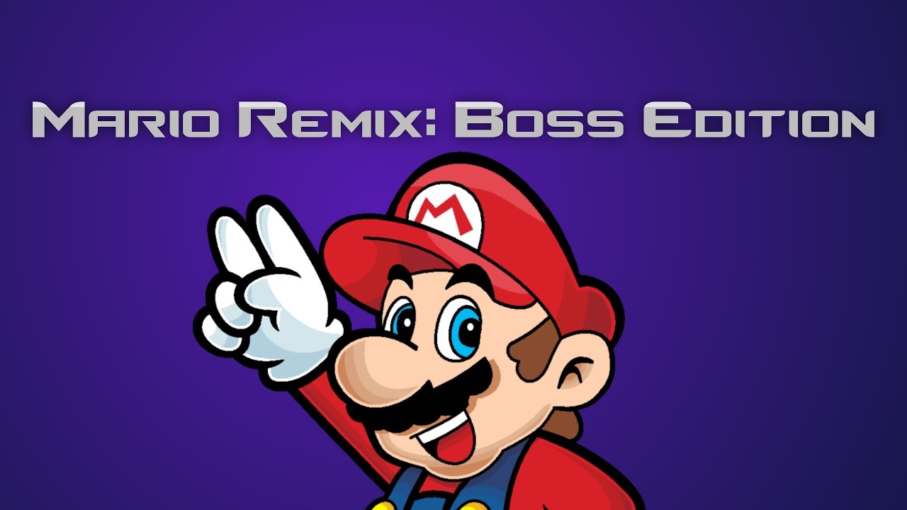 Mario Remix: Boss Edition (FULL PLAYTHOUGH) - YouTube