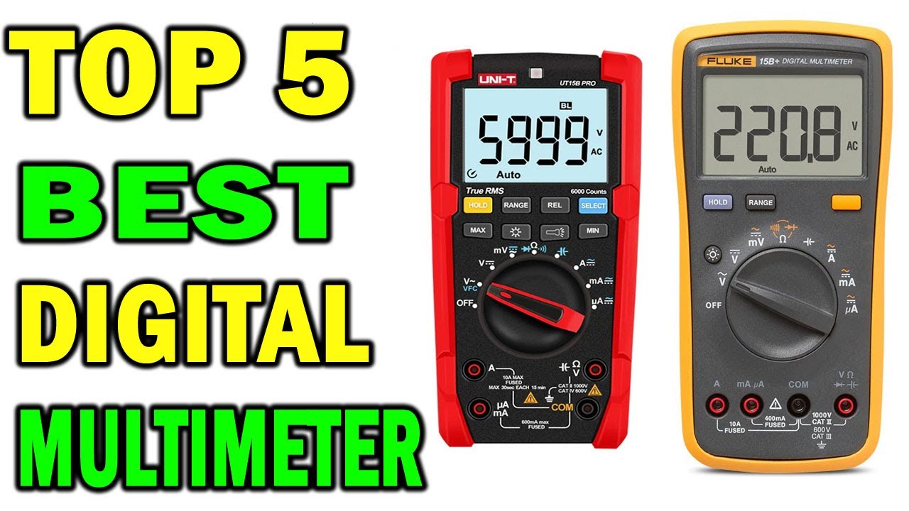 Top 5 Best Digital Multimeter In 2021 - YouTube