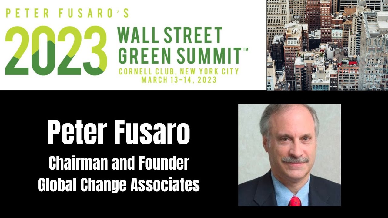 Introduction of our Special Guest on Corporate Sustainability | Peter ...