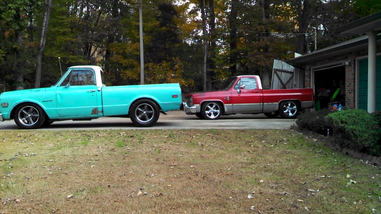 2 Shop Trucks. 1971 Chevy C10 and 1984 Chevy C10. Which body style of ...