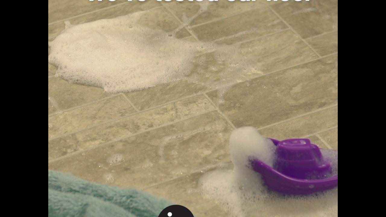 Bath time with IVC US Flooring - YouTube