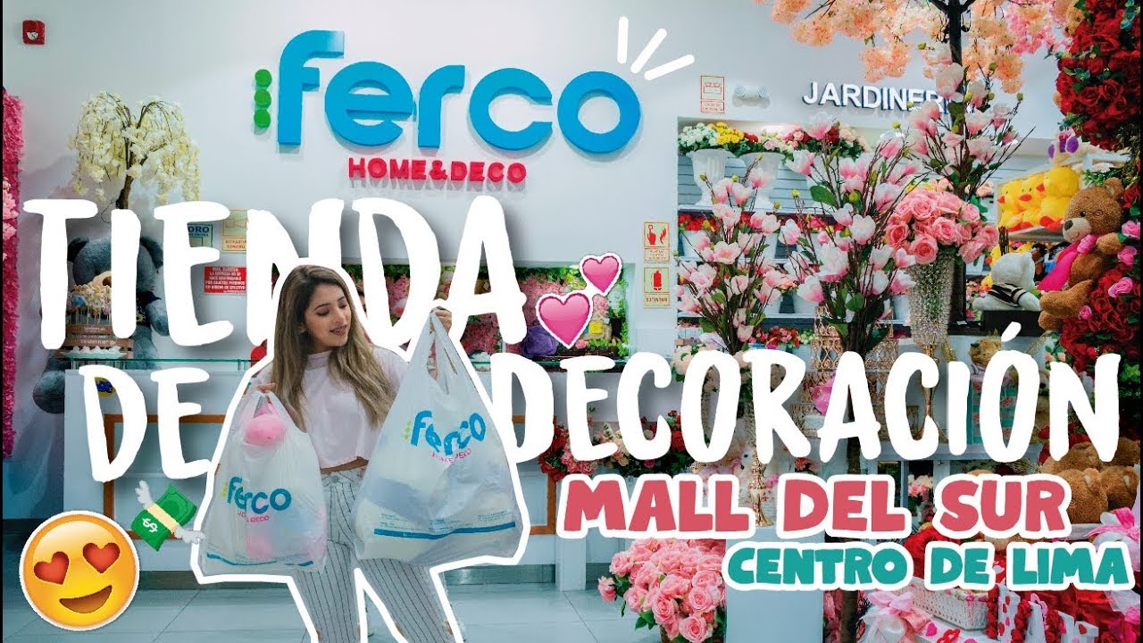 TOUR FERCO - TIENDA DECORACIÓN EN EL MALL DEL SUR (FIESTAS, HOGAR, HABITACIÓN Y MÁS) ♥ Margot ...