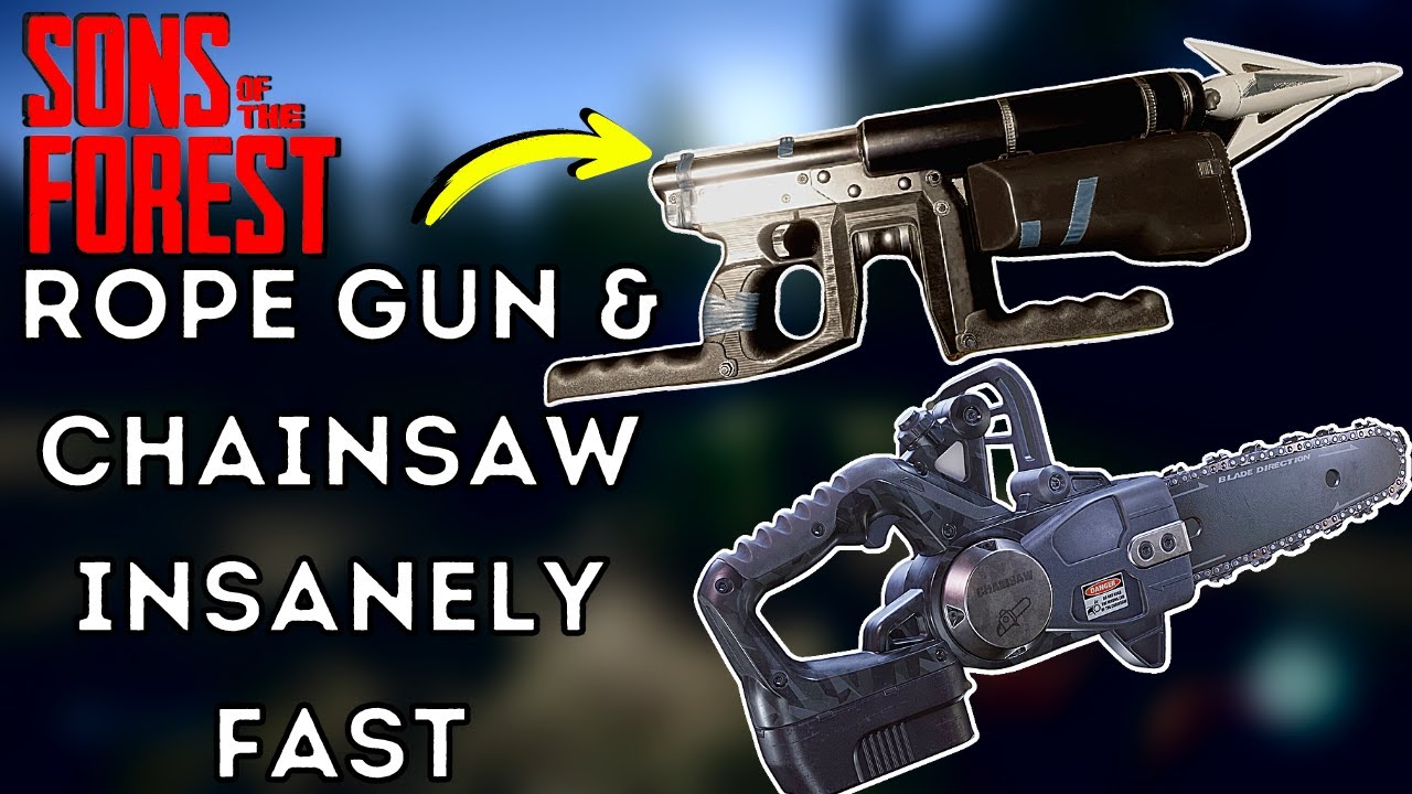 Get the Ropegun, NO Cave Necessary | Sons of The Forest - YouTube