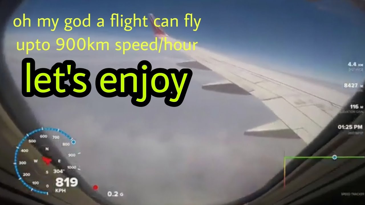 speed of a flight from starting point #airtravel#speedoflight # ...