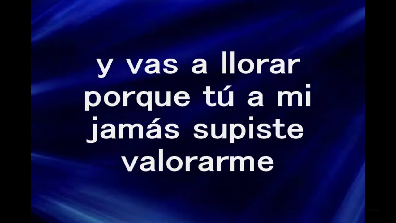 Me Vas A Extranar Letra Banda Ms Youtube
