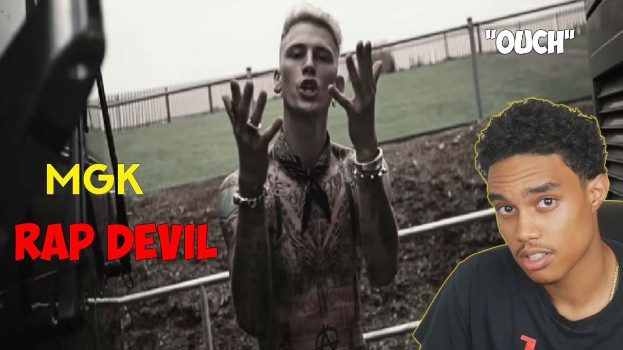 "HE SNAPPED!" Machine Gun Kelly "Rap Devil" (Eminem Diss) - REACTION ...
