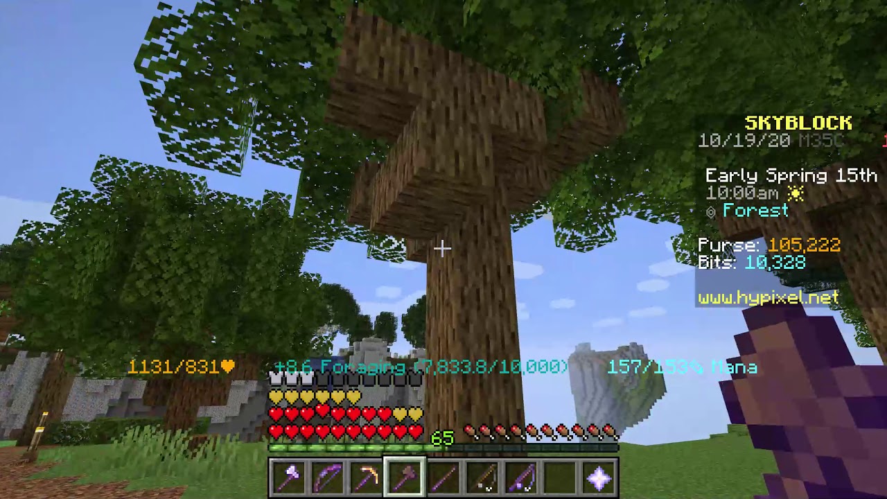 Minecraft Skyblock Getting lots of coins quick - YouTube