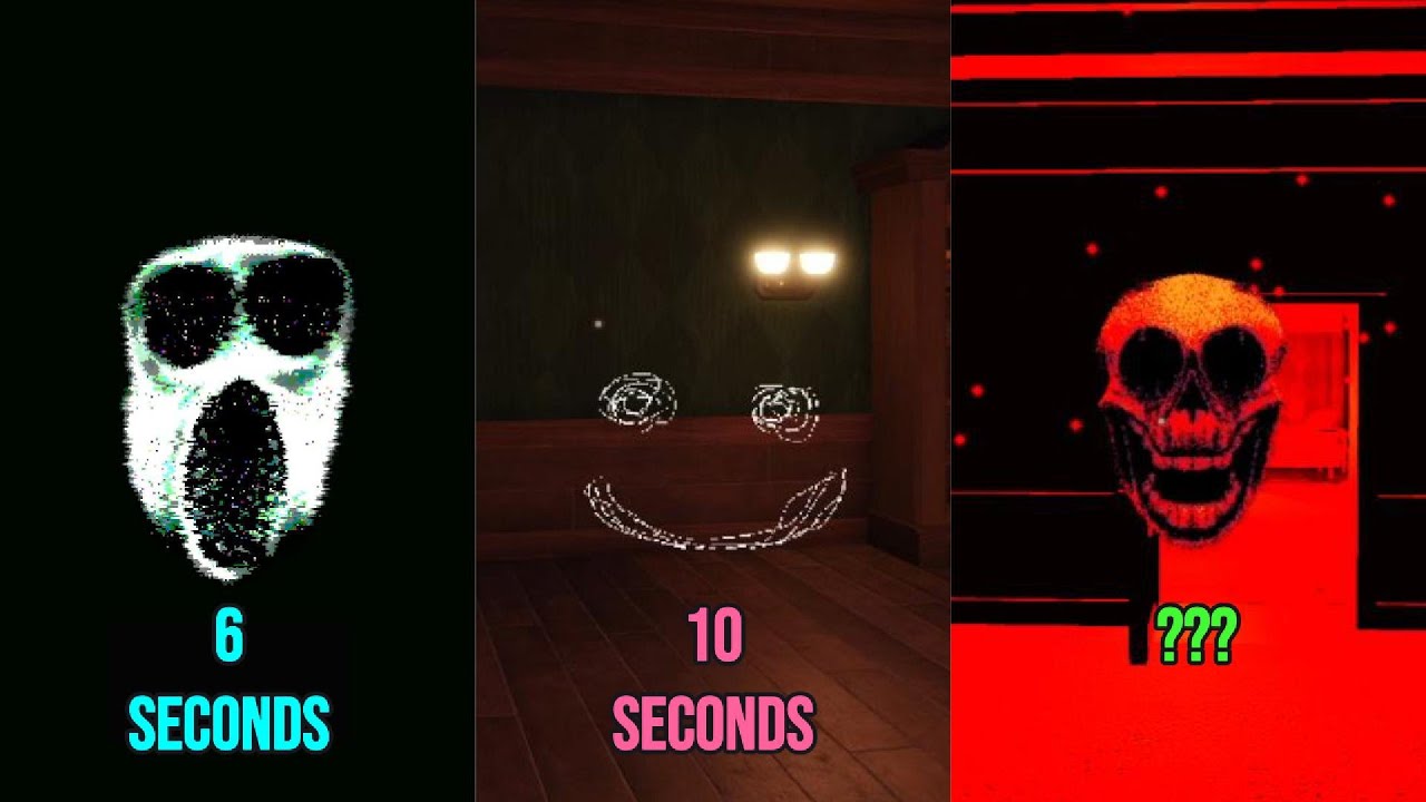 Entities Arrival Times in The Hotel | Roblox DOORS The Content Update ...