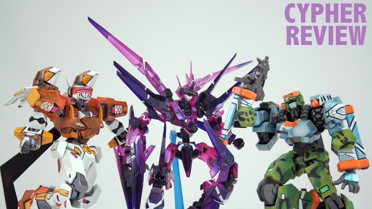 Kaiyodo Virtual-On Cyber Troopers Cypher Review - YouTube