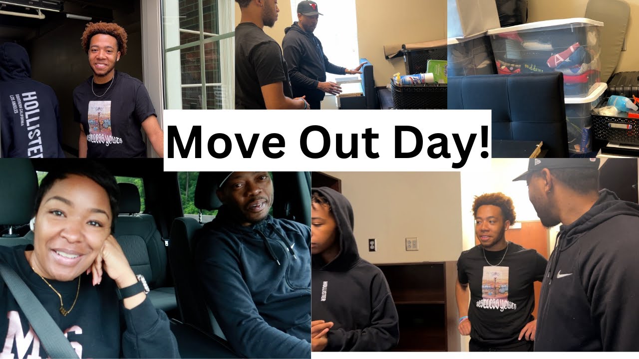 Move Out Day! | First Year Of College is Finished!! - YouTube
