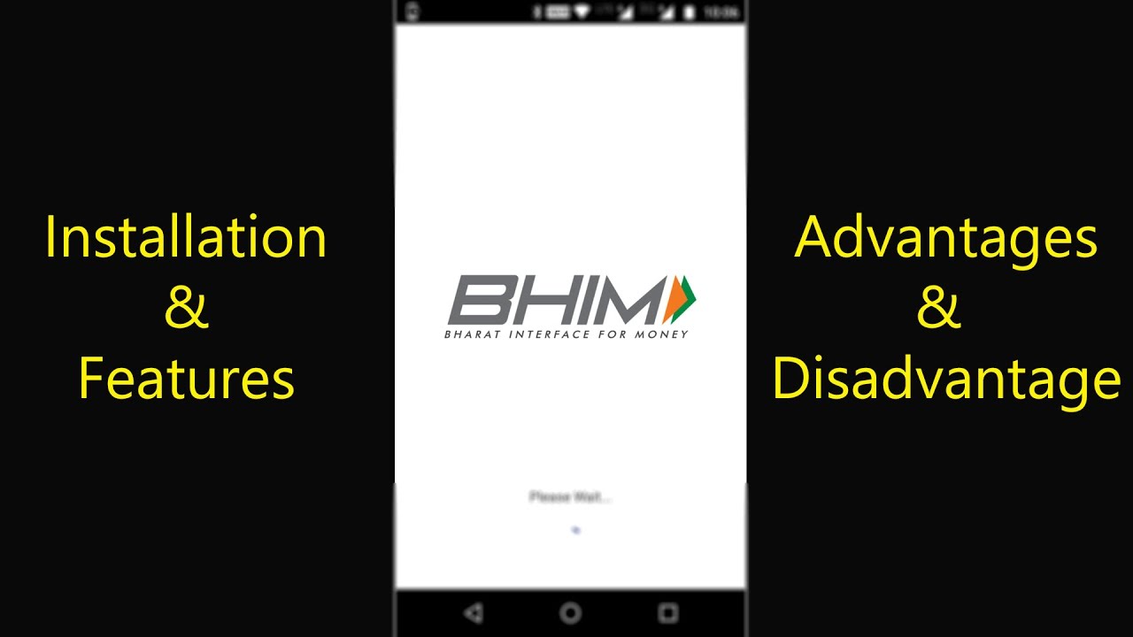 Bhim App Installation, Features, Advantages & Disadvantages - YouTube