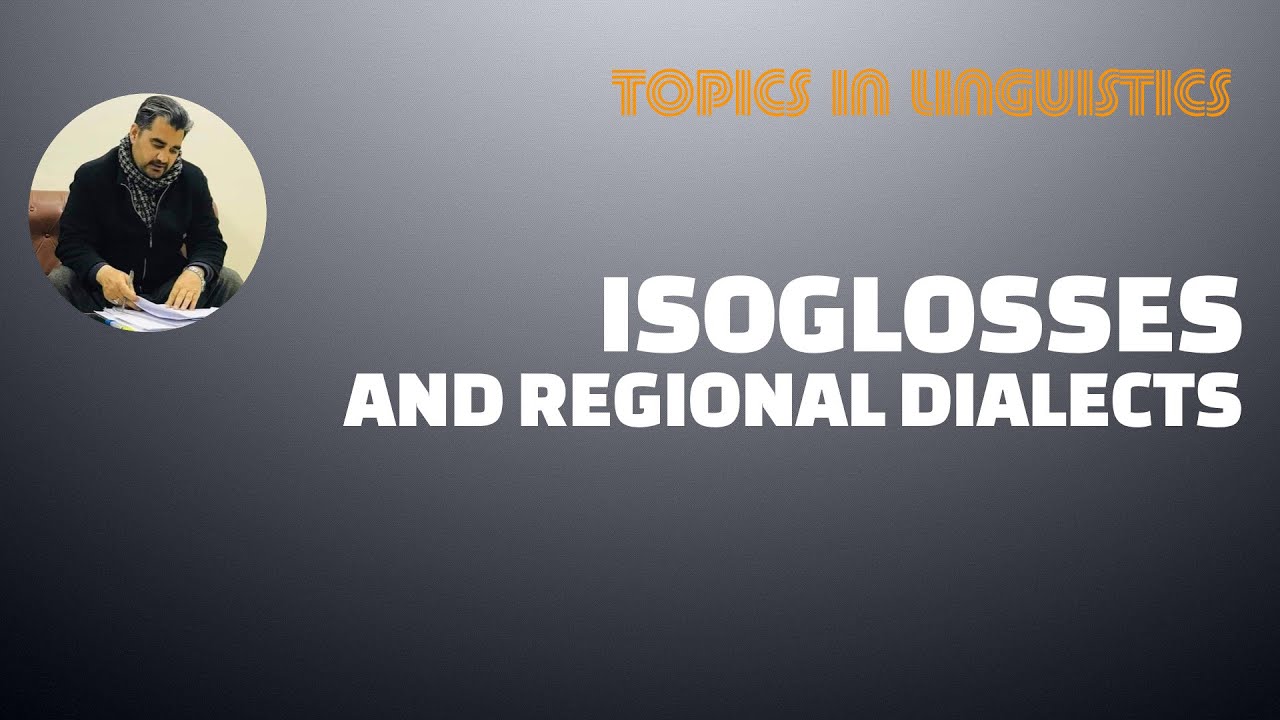 Pashto 78│Regional Dialects and Isoglosses - YouTube