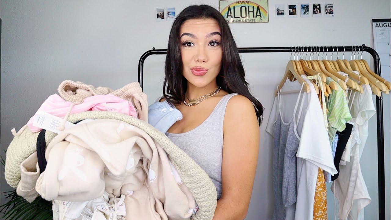huge summer to fall try-on haul! *affordable & trendy* - YouTube