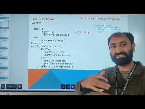 P-19 # Conditional statements in Python Part-2 ( If - Else Statement in ...