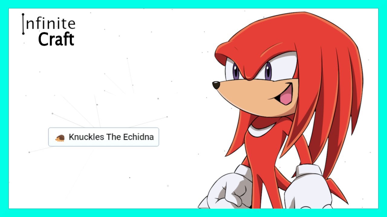 Knuckles find himself on Infinite Craft! - YouTube