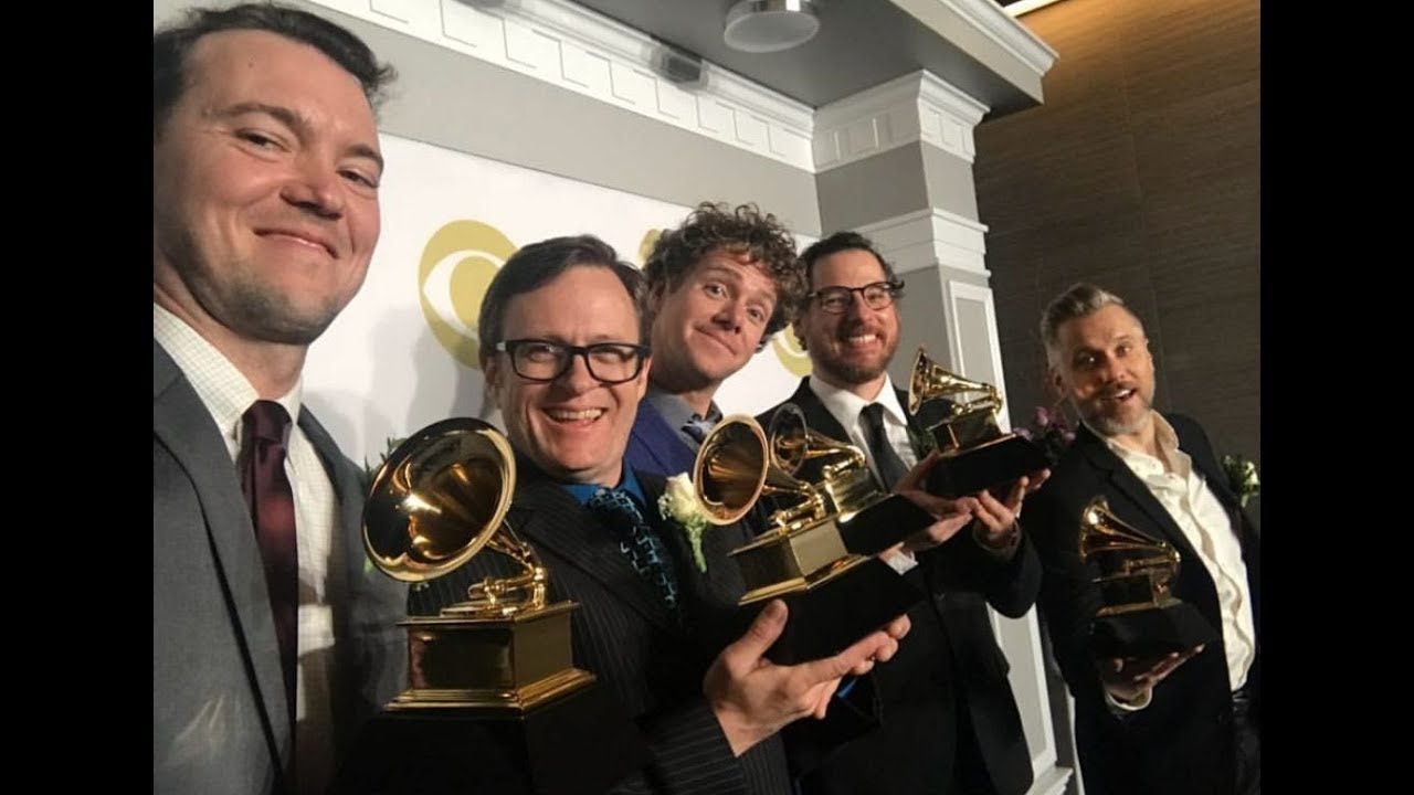 The Infamous Stringdusters - Best Bluegrass Album - 2018 Grammys - YouTube