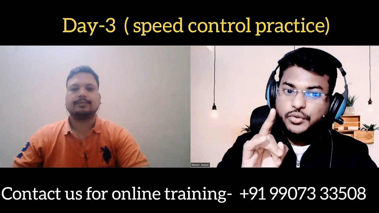 Speed Control Practice using Effective Techniques. stammering Problem ...