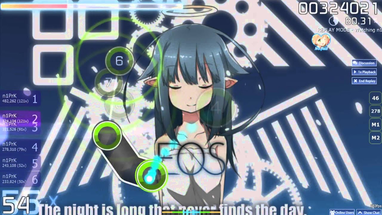 osu! ginkiha - EOS - YouTube