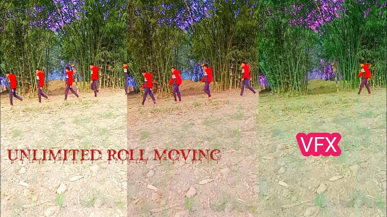 Unlimited Roll Moving VFX Video Kaise Banaye | Magic VFX Unlimited Roll ...