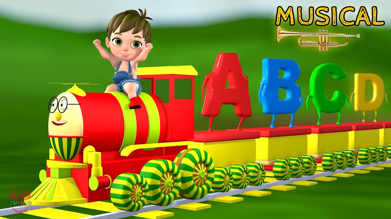 A Special ABC Train Ride: Learn ABC song for Kids and Toddlers in ...