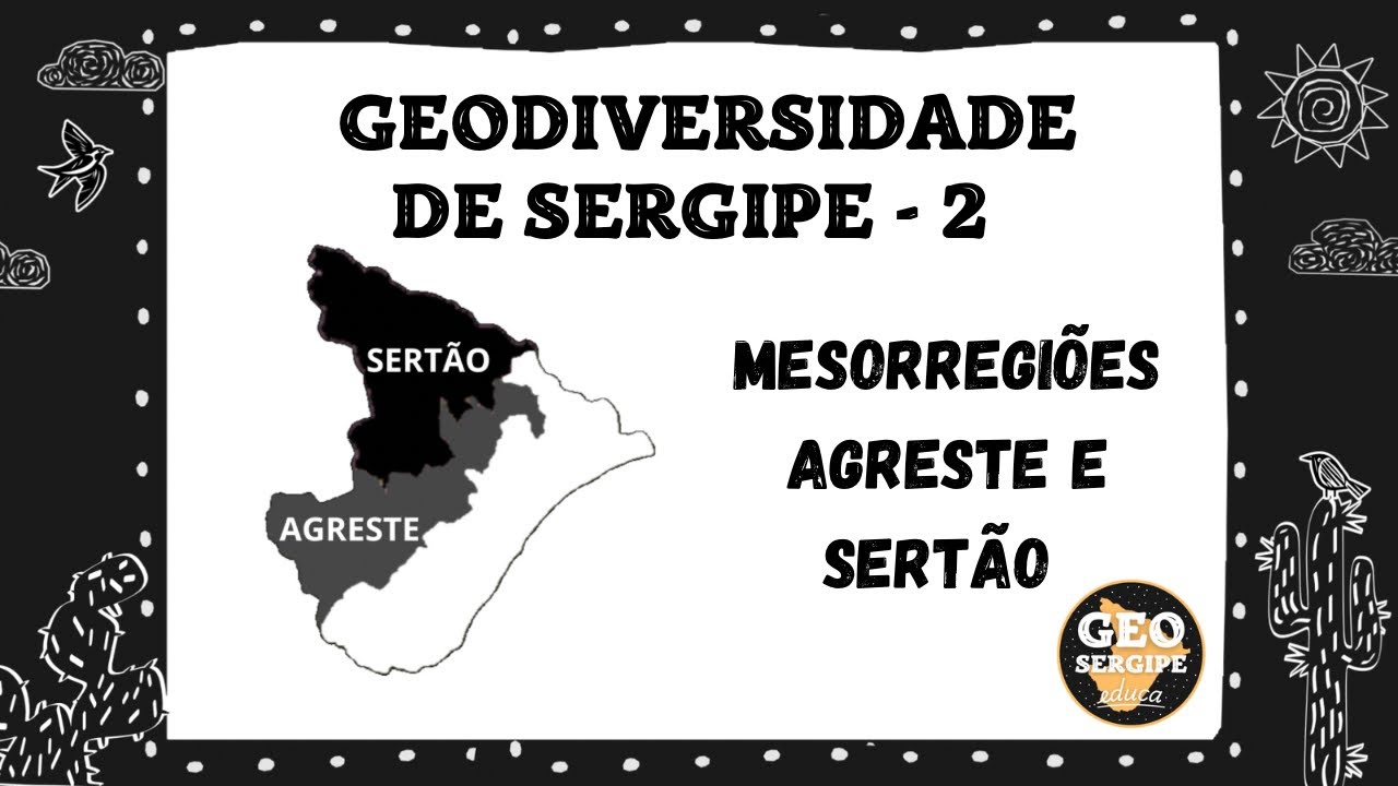 Geodiversidade do Agreste e Sertão sergipano | GeoSergipe Educa - YouTube