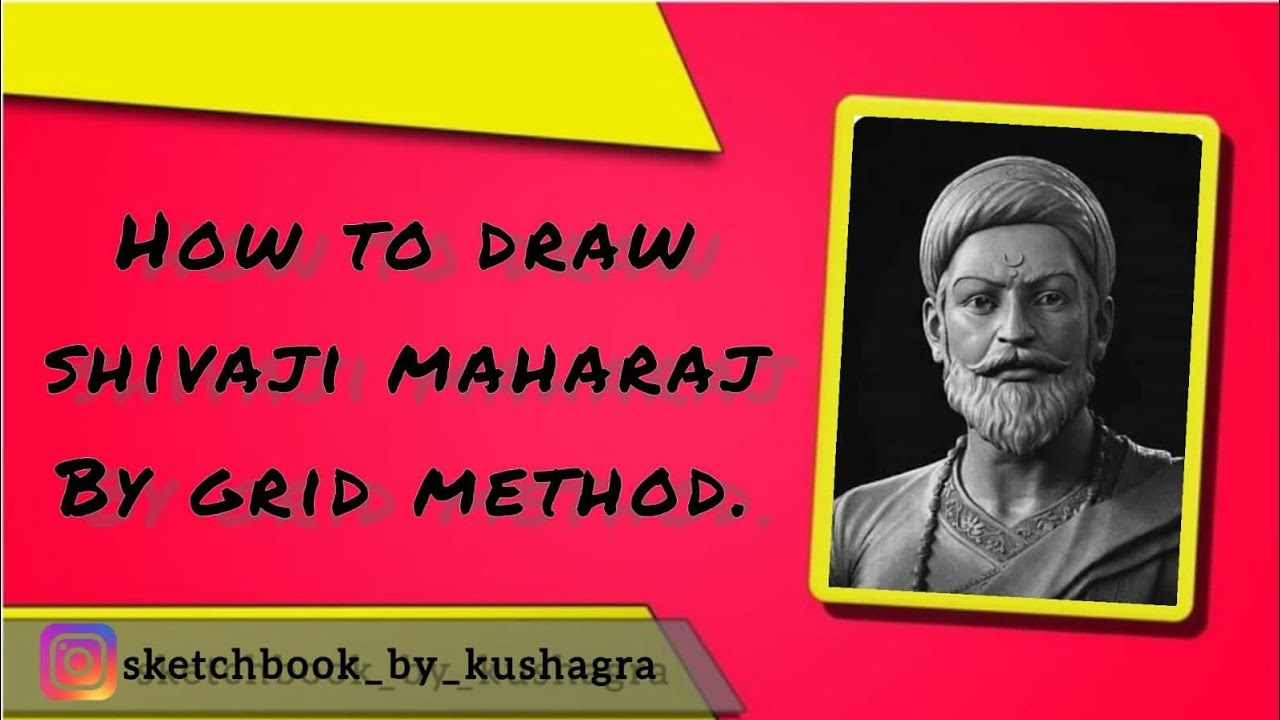 How to draw shivaji Maharaj easy step by step| shivaji Maharaj # ...