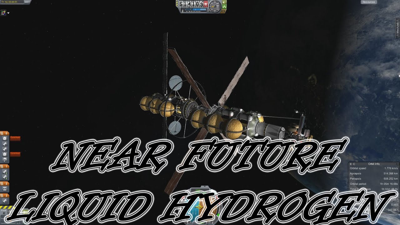 Kerbal Space Program - Near Future Propulsion Mod - Liquid Hydrogen #6 ...