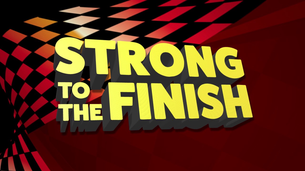 Strong to the Finish (Kids Fun Praise Song) Lyric Video - YouTube