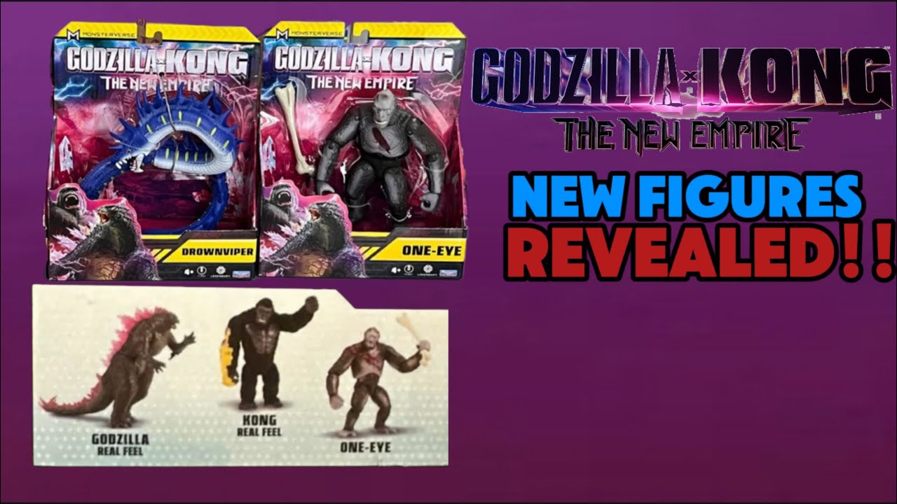 Drownviper Figure Revealed!!! | Godzilla X Kong The New Empire Toy News ...