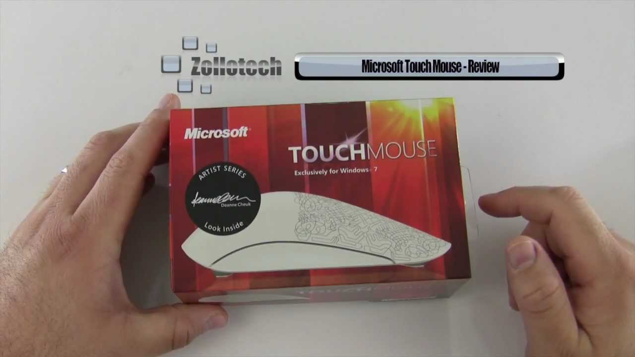 Microsoft Touch Mouse - Review - YouTube