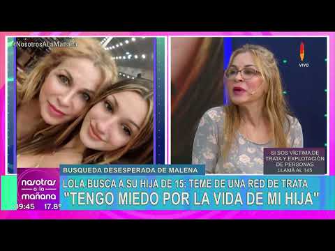 LA BÚSQUEDA DESESPERADA DE UNA MADRE: Lola no encuentra a Malena, su hija de 15 años