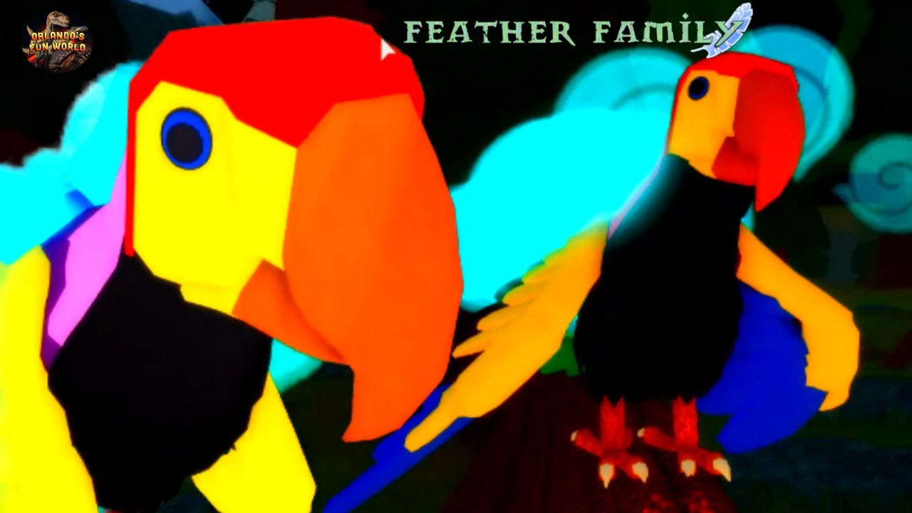 FEATHER FAMILY - NEW UPDATE MACAW! - YouTube