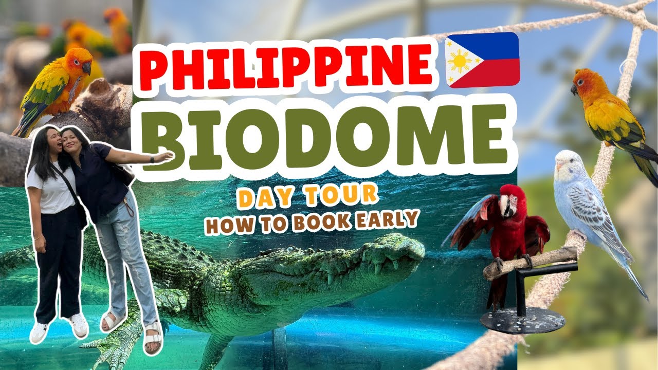 Explore the PHILIPPINES’ ONLY BIODOME 🇵🇭 🌿 🦜 - YouTube