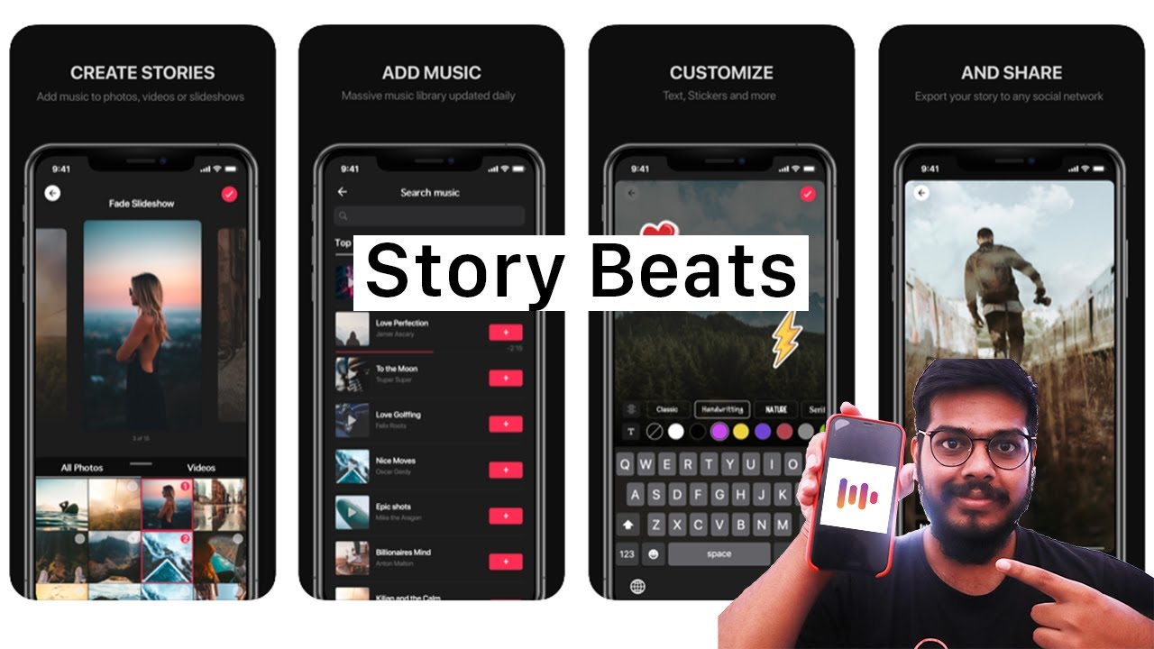 Story Beats-Add music and Animation to your stories - YouTube