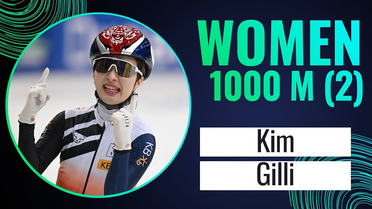 KIM Gilli (KOR) | Winner | 1000m (2) Women | Dresden 2024 | # ...