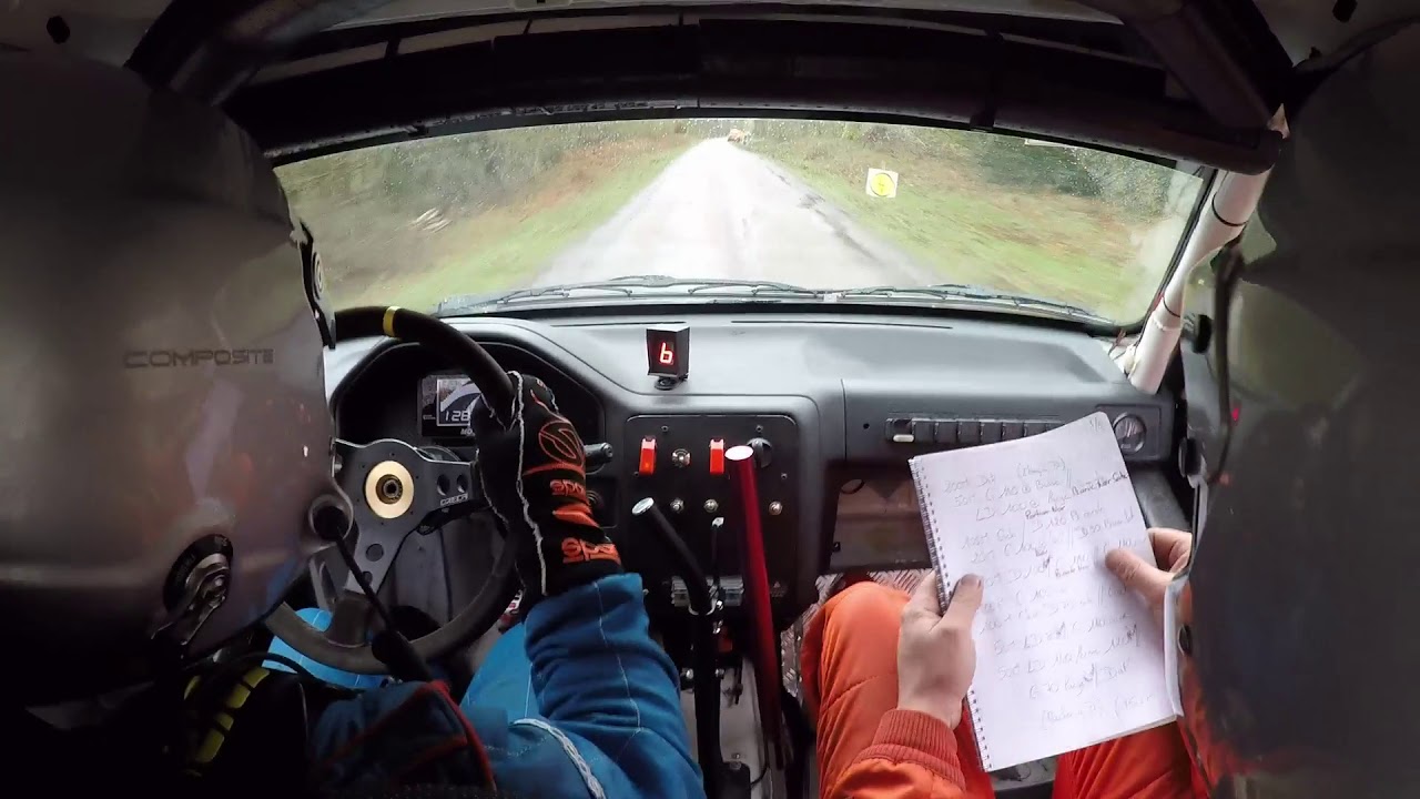 Rallye de l'Anguison 2019 - ES 12 - Benoît LOBREAU / Damien GARRET - YouTube