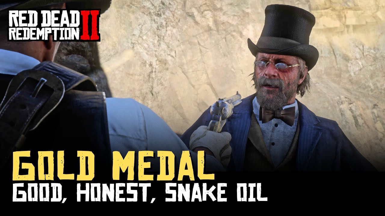 RDR2 - Good, Honest, Snake Oil - Gold Medal - YouTube