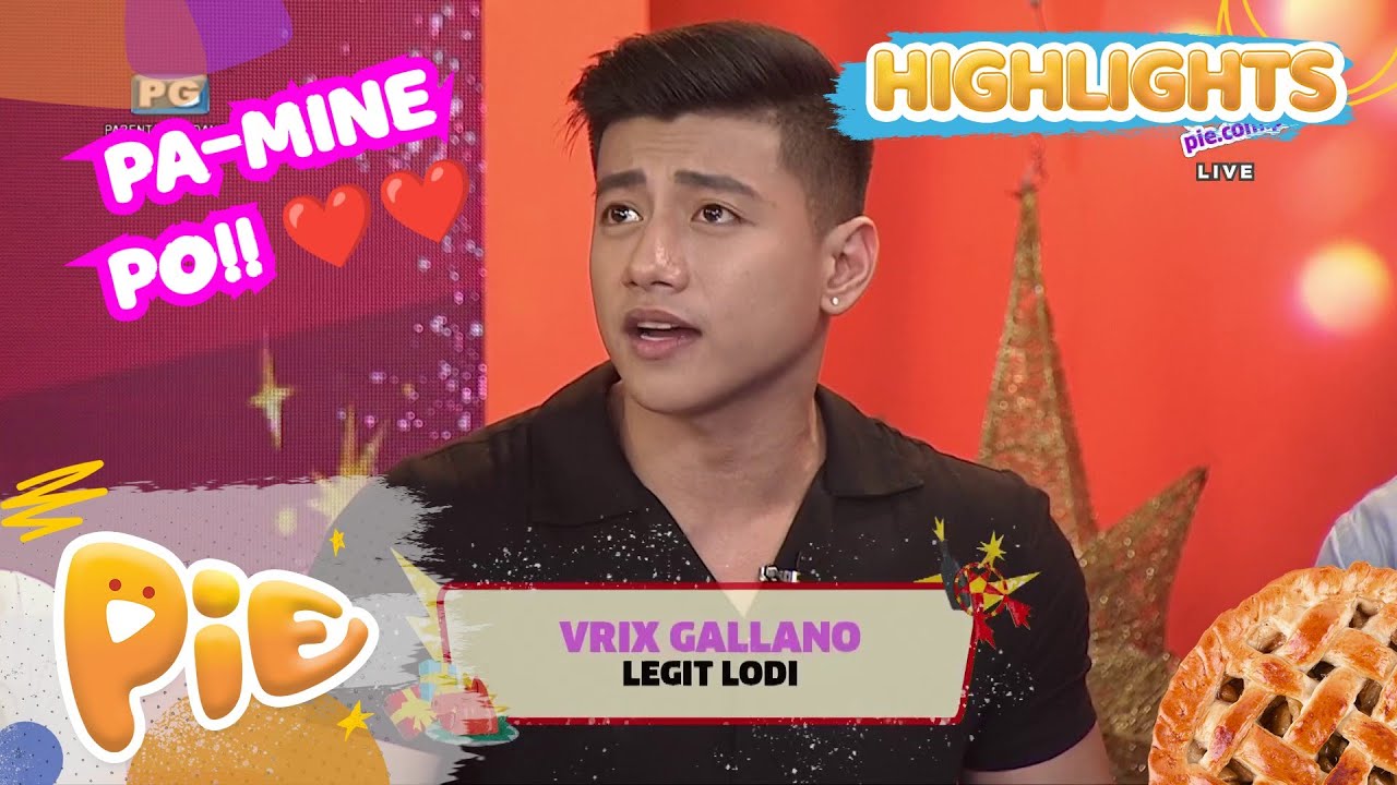 Live seller 'Vrix Gallano' ang ating Legit Lodi! | PASOK MGA SUKI PIE ...