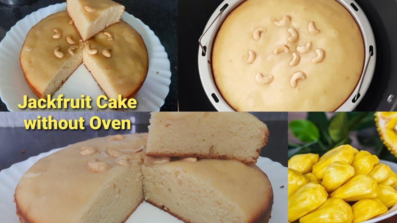 Jackfruit cake || No Oven || Eggless Jackfruit Cake || Jackfruit Tea ...