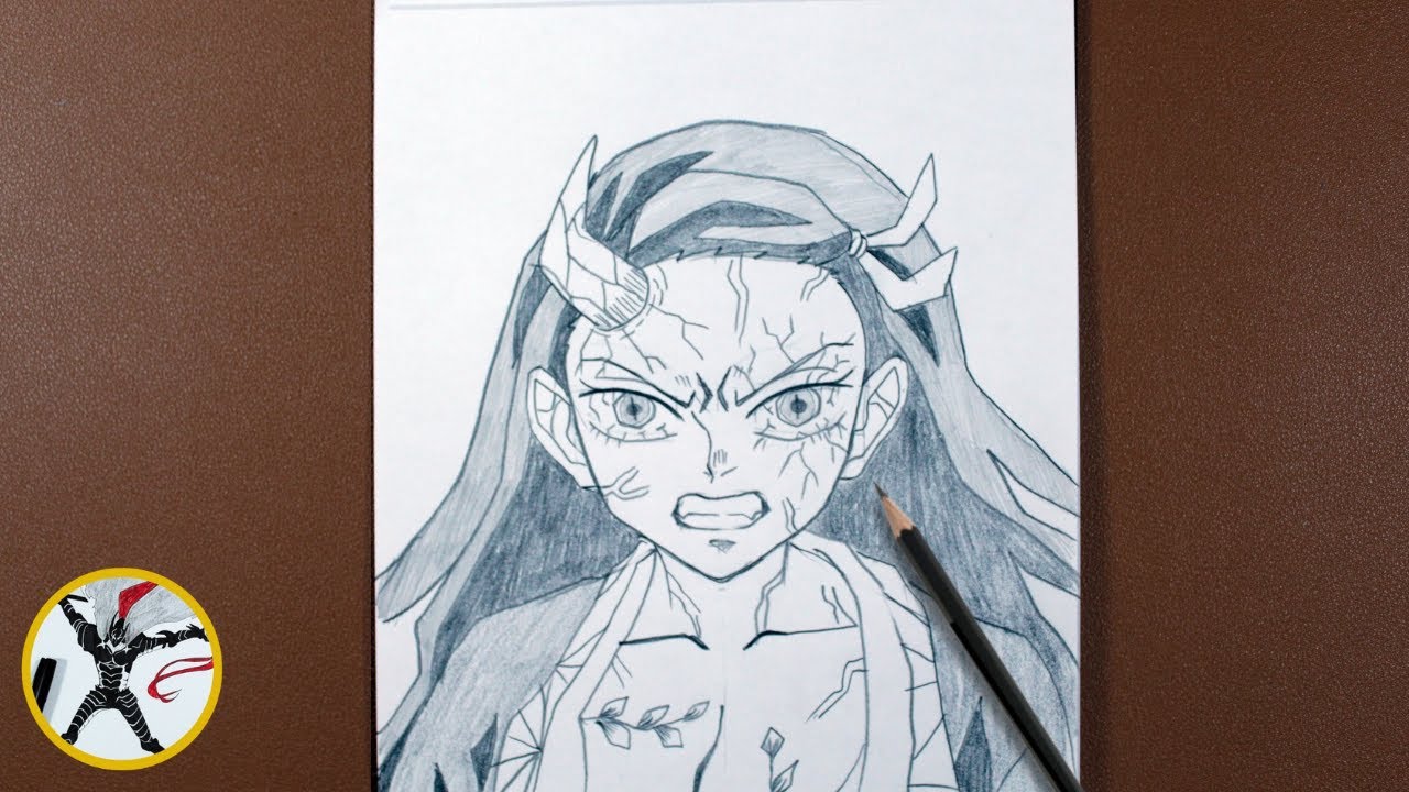 How to Draw Nezuko Step by Step – Nezuko Drawing Tutorial - YouTube