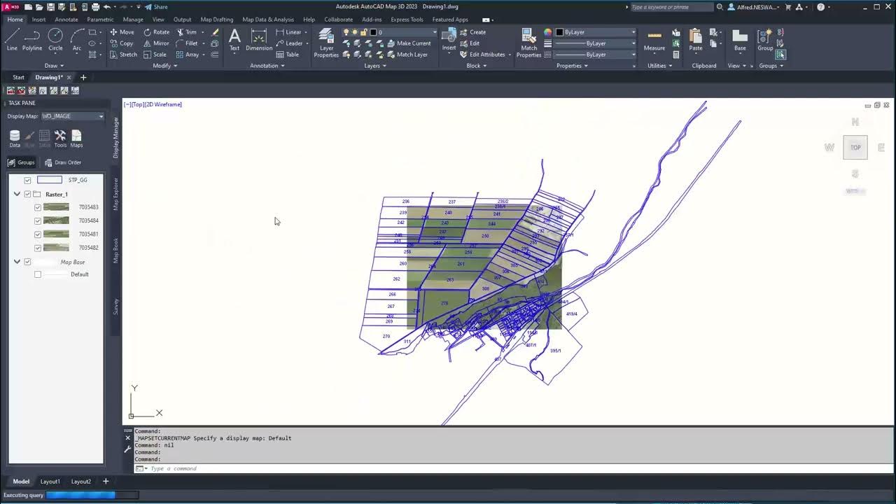 MAP3Dsupp Display-Maps in different Viewports - YouTube