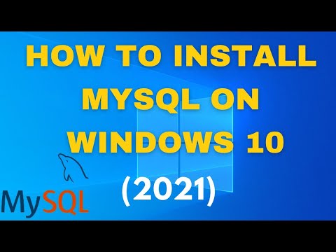 MySQL Installation(2021)|How to Install MySQL on Windows 10 - YouTube