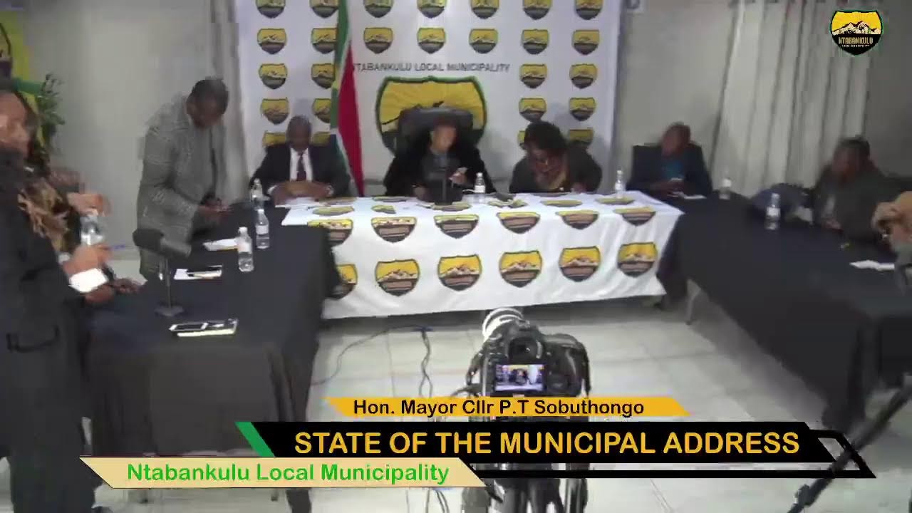 NTABANKULU LM STATE OF THE MUNICIPAL ADDRESS - YouTube