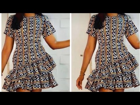 How to make a Fitted Dress complete VIDEO - YouTube