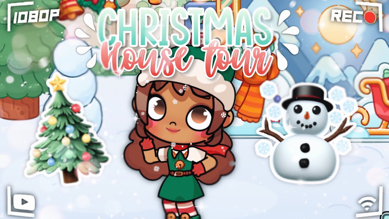 *CHRISTMAS* HOUSE TOUR IN *AVATAR WORLD* 🎄💖 || *VOICED* 🔊 || avatar ...