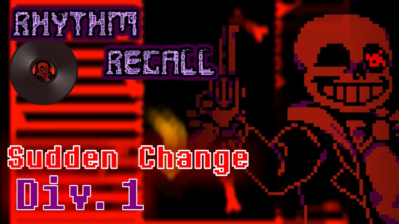 【Undertale風音ゲー】Rhythm Recall Sudden Change Extreme クリア COMPLETED - YouTube