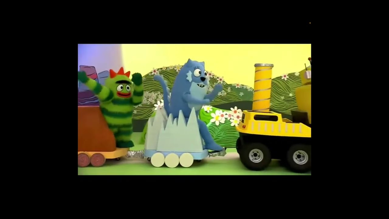 Nelson Helps Andy Sing Yo Gabba Gabba Inside Voice Outside Voice From Train 🤫 😃 🎵 🎶 - YouTube