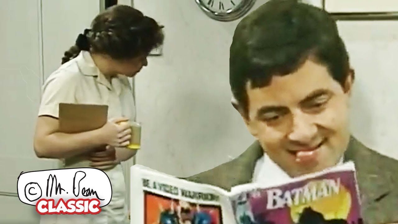 Reading A Comic Book THE BEAN WAY | Mr Bean Funny Clips | Classic Mr ...