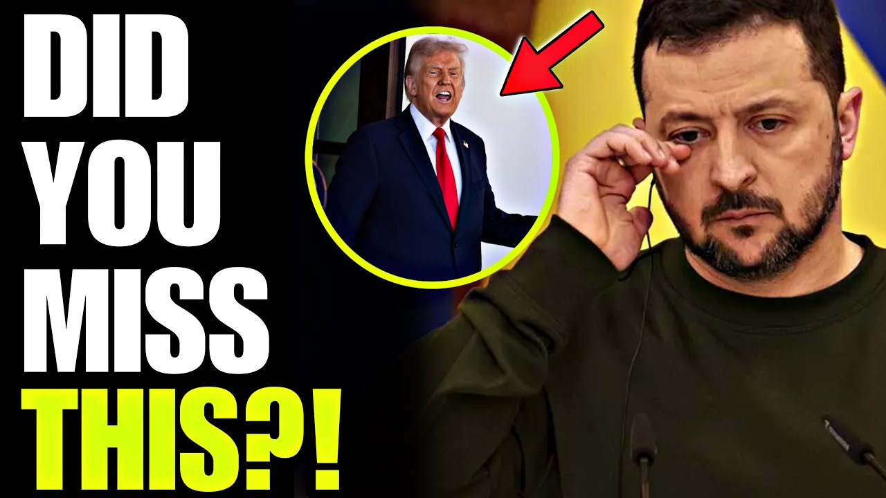 Zelenskyy BREAKSDOWN IN TEARS BEGGING For Forgiveness After Trump ...
